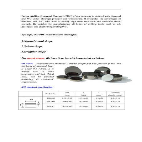 Polycrystalline diamond compact | PDF