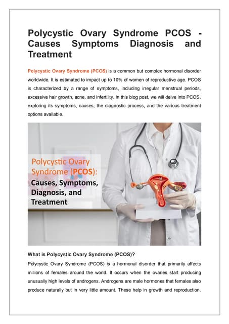 Comprehensive Approaches to PCOS Treatment | PPT