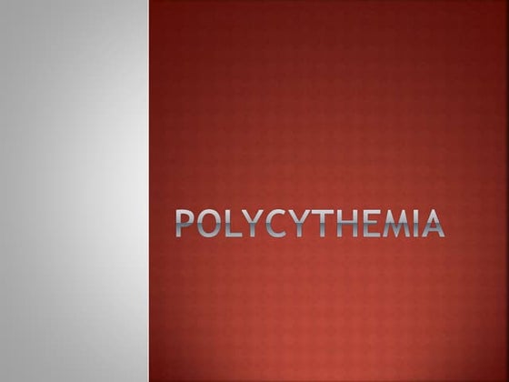 Polycythemia vera jak2 | PPT