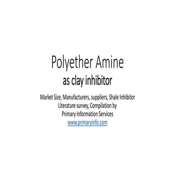 Polyether amine | PDF
