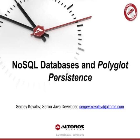 Nosql Databases And Polyglot Persistence Ppt