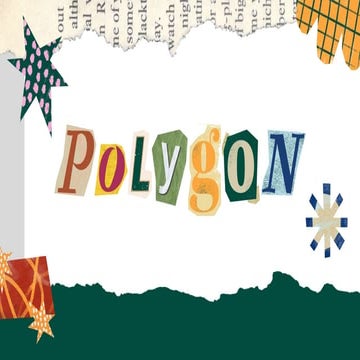 Polygon Math Education Presentation In Colorful Abstract Style Pptx