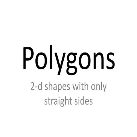 Polygons | PPTX