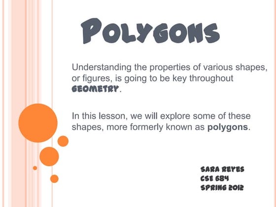 Math 7 POLYGONS power point presentation | PPTX
