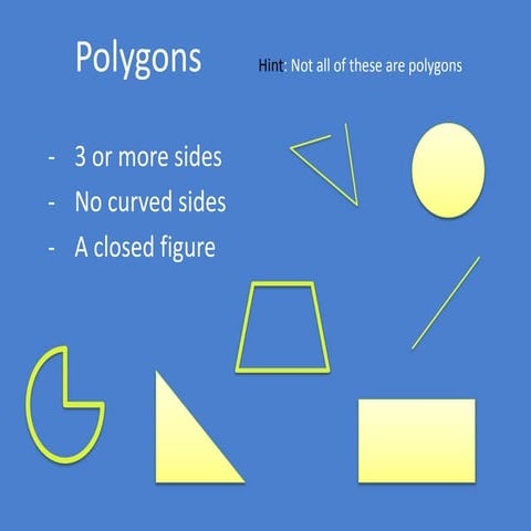 Polygons | PPTX