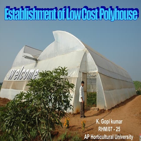 Polyhouses | PPT