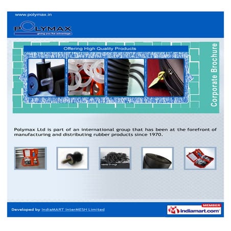 Polymax Ltd., Mumbai, Rubber Products | PDF