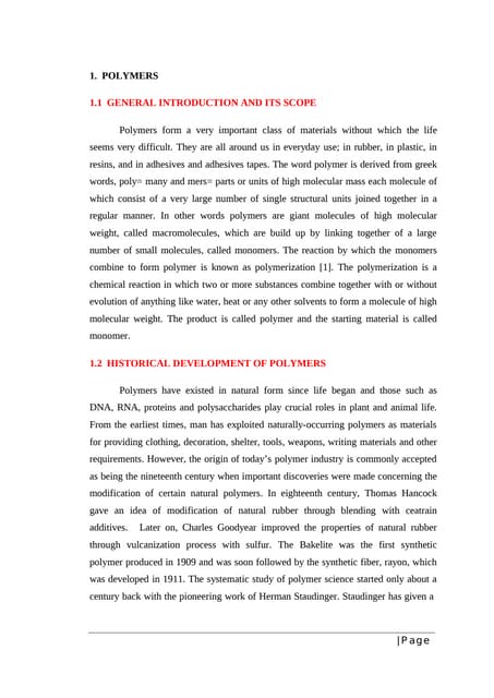 POLYMERS | PPTX