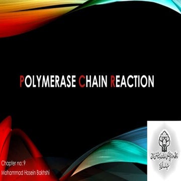 Polymerase chain reaction yazd1011 | PPT