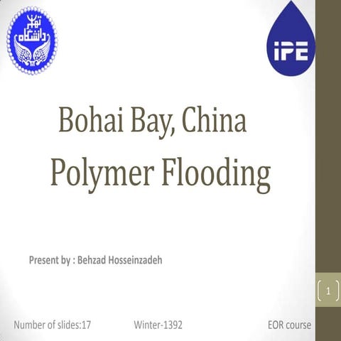 Polymer flooding | PPTX