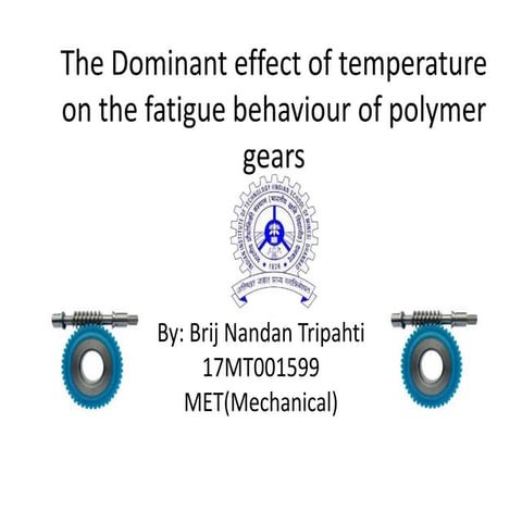 Polymer gear | PPT