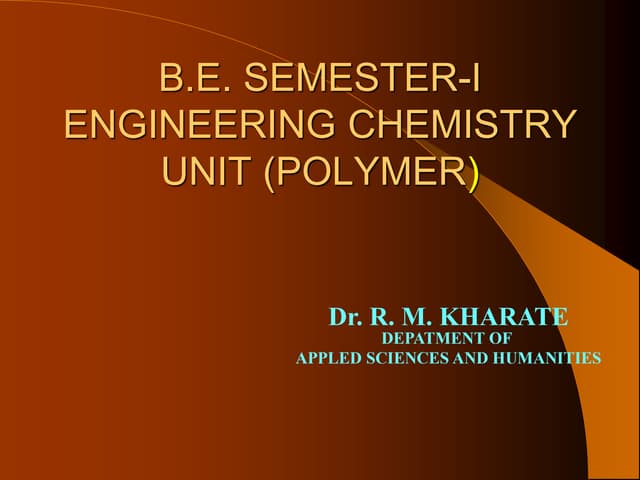 Butyl and halobutyl rubber lecture 11 | PPTX