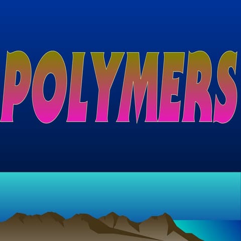 Polymer sciencefordrugdelivery | PPT