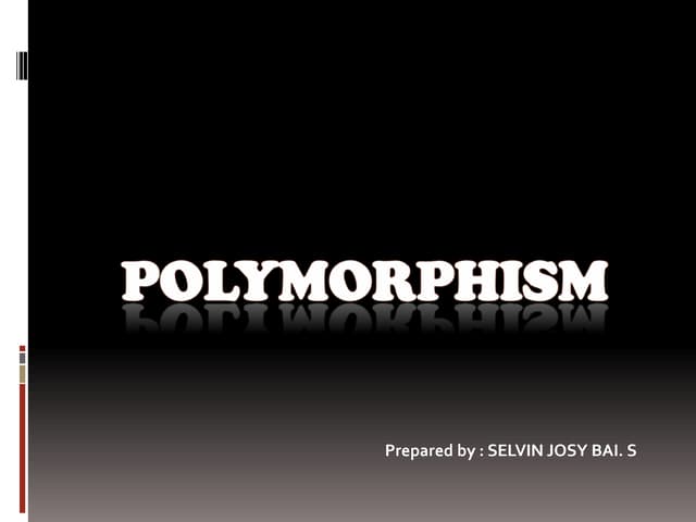 Polymorphism Ppsx Programming Languages Computing 3374