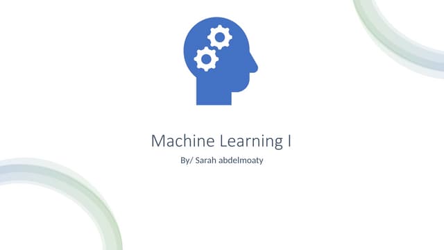 Underfitting and Overfitting in Machine Learning | PPTX