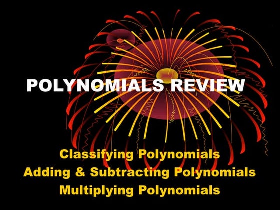 A new day 1 classifying polynomials | PDF