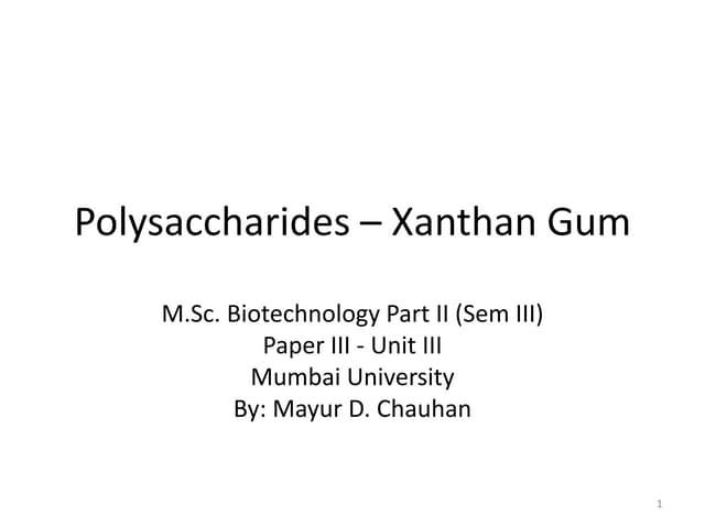 Xanthan gum production process ( Basics).pdf