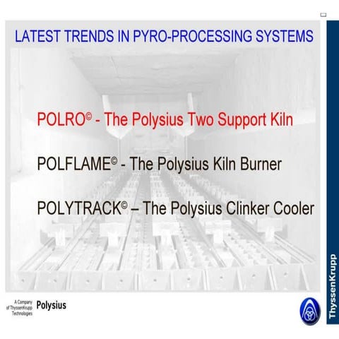 Polysius POLRO POLTRACK POLFLAME | PPTX