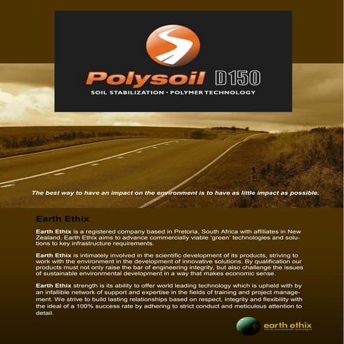Polysoil D150 e publication march 2011 | PDF