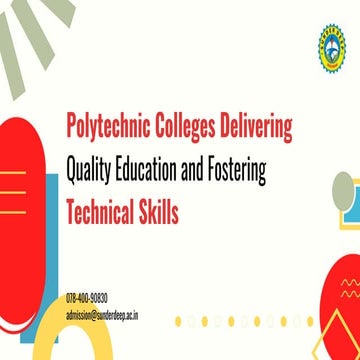 Polytechnic Colleges Delivering Quality Education and Fostering ...