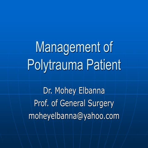 Polytrauma | PPT