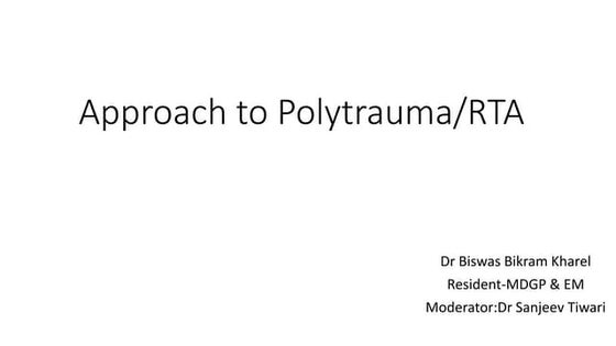 Trauma | PPT