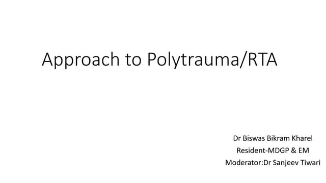 Trauma | PPTX