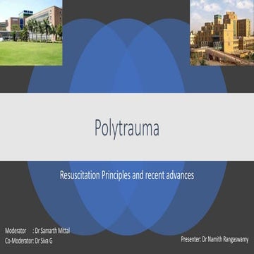 Polytrauma in orthopaedics | PPTX