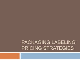 Types of food packaging | PPT