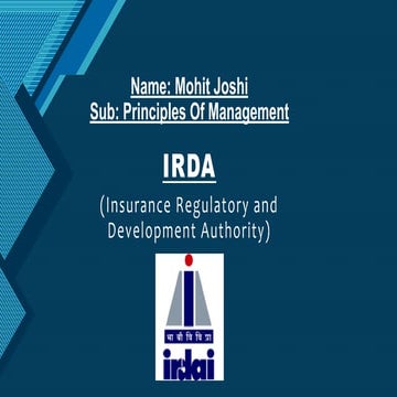 IRDA | PPTX
