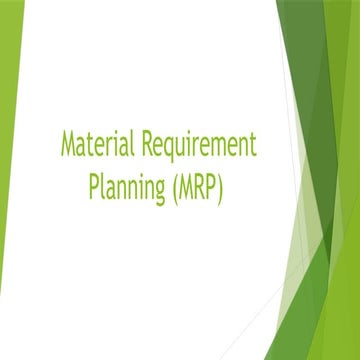 Material requirement planning in SAP MM.pdf