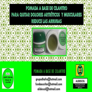 Pomadas Medicinales | PDF