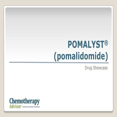 Pomalyst showcase 6.5 | PPTX