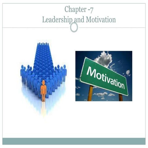 Leadership management chapter 7 | PPTX