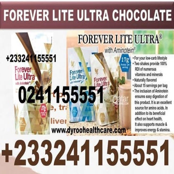Benefits of Forever Lite ultra Chocolate | PPTX