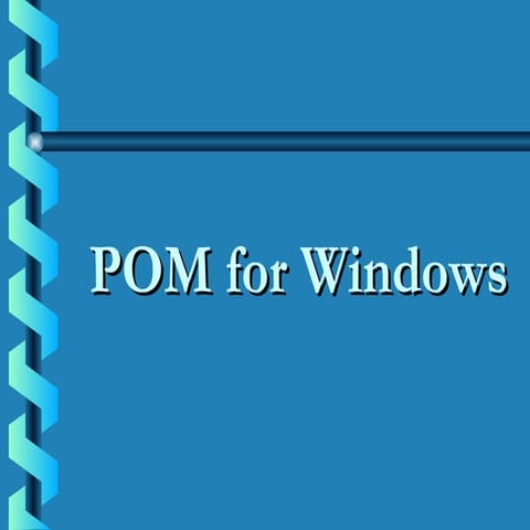 Pom for windows | PPT
