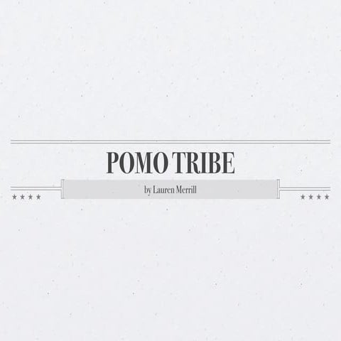 Pomo tribe lwm | ZIP