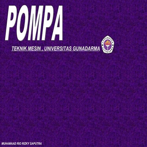Pompa | PPT