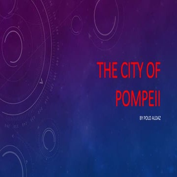 Pompeii | PPTX