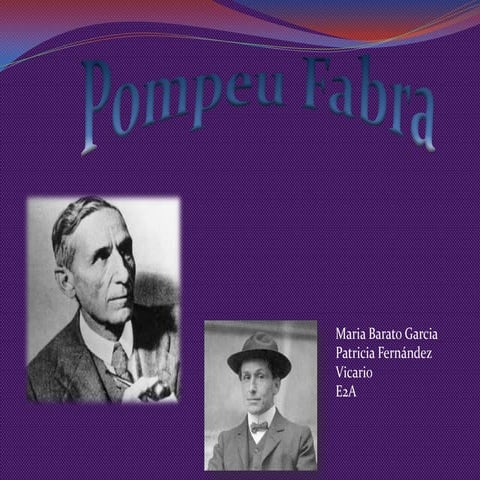 Pompeu fabra | PPT