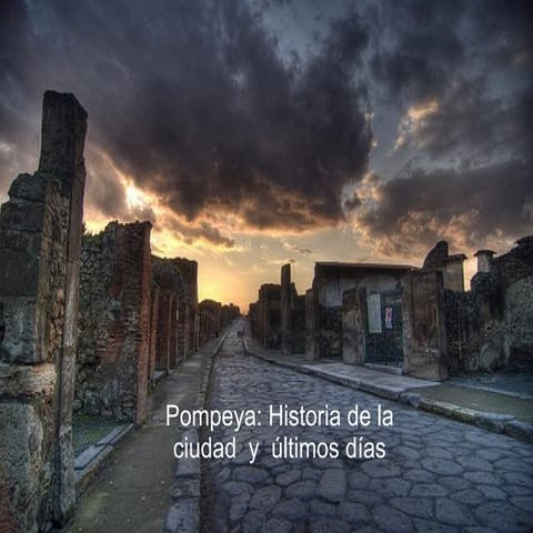 Ciudad de pompeya | PPTX