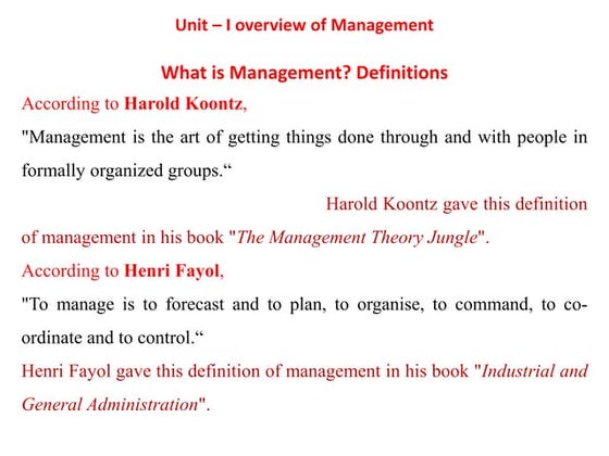 Management vs administration | PPT