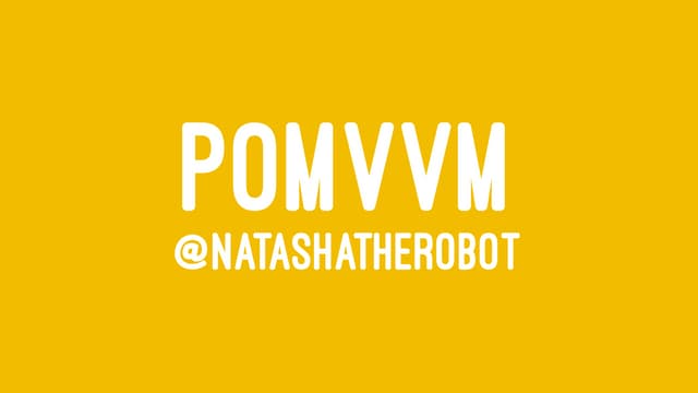 Protocol-Oriented MVVM | PPT Protocol-Oriented MVVM | PPT