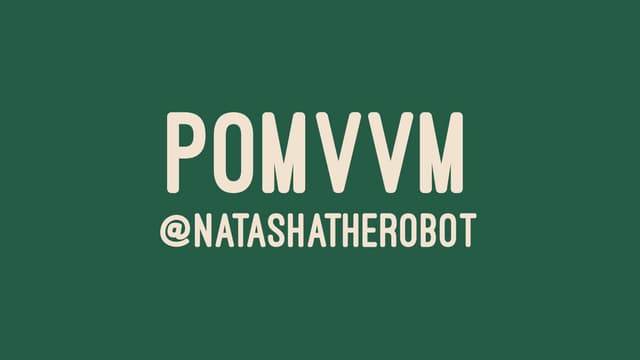 Protocol Oriented Mvvm Extended Edition Ppt 1460