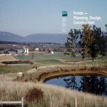 Pond Building For Farms & Livestock | PDF