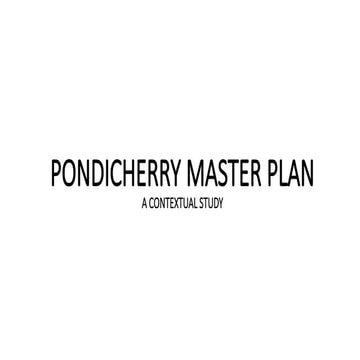 Pondicherry-Master-Plan dt.pptx with land use | PPTX