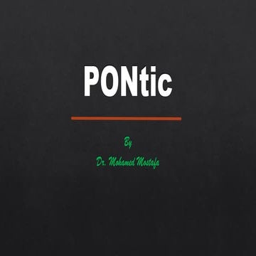 Pontic fixed prosthodontics | PDF