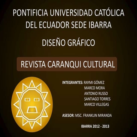 Caranqui Cultural | PPTX