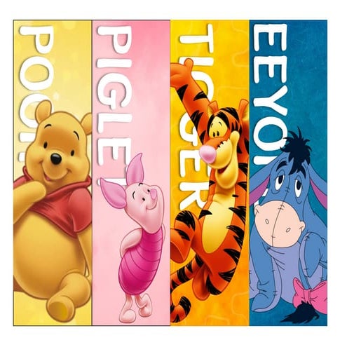 Pooh Bookmarks | PDF
