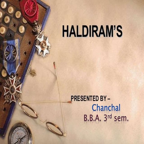 A study on Haldiram | PDF